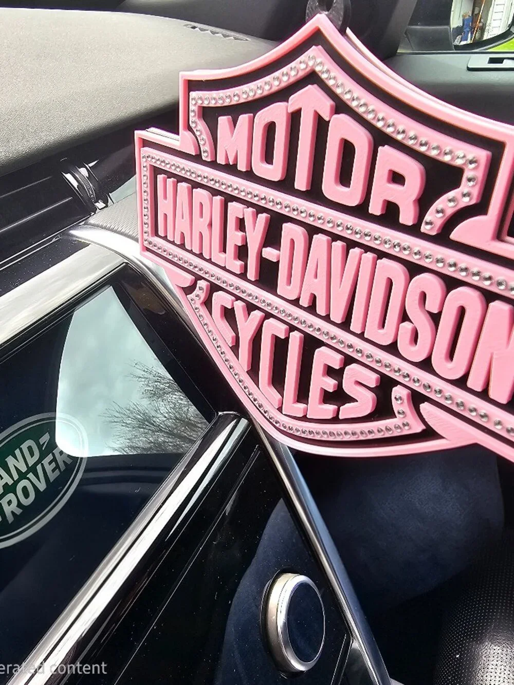 Harley-Davidson | Other | Hot Pink Harley Davidsonstyle Doublesided ...